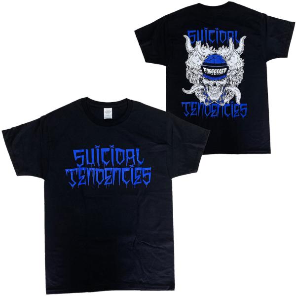 SUICIDAL TENDENCIES・スーサイダルテンデンシーズ・POSSESSED DEMON・Tシャツ・ロックTシャツボディ：ヘヴィーコットン　厚めのボディカラー：ブラック素材：コットン100％●ご注意：実物と色等が多少異なる場合があ...