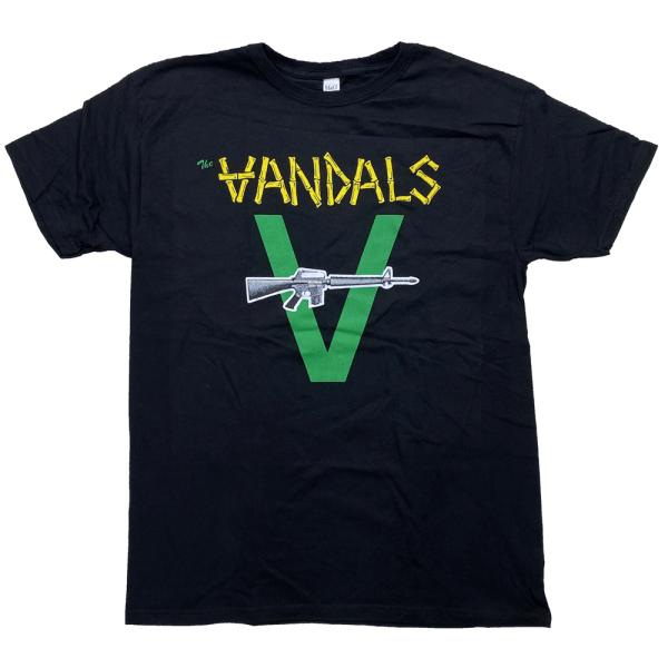 THE VANDALS・ヴァンダルズ・PEACE THRU VANDALISM・Tシャツ・ロックTシャツオフィシャル商品　正規ライセンス商品ボディ：一般的な厚さのボディカラー：ブラック素材：コットン100％●ご注意：実物と色等が多少異なる場...