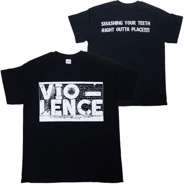 VIO-LENCE・ヴァイオレンス・SMASHING YOUR TEETH・Tシャツ・メタルTシャツカラー：ブラック素材：コットン100％●ご注意：実物と色等が多少異なる場合があります。●店頭販売の為、売り切れる場合があります。予めご了承下...