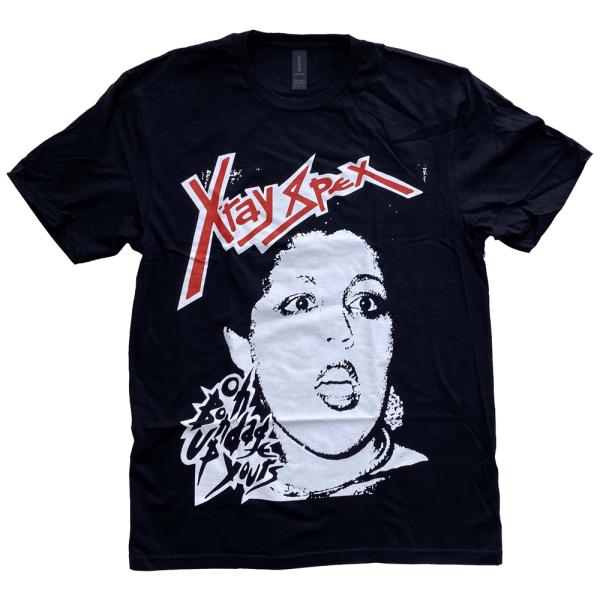 X・レイ・スペックス・X-RAY SPEX・OH BONDAGE UP YOURS・Tシャツ・ロックTシャツオフィシャル商品　正規ライセンス商品ボディ：やや薄めの柔らかい今風のボディ素材：コットン100％カラー：ブラックご注意：実物と色等が...