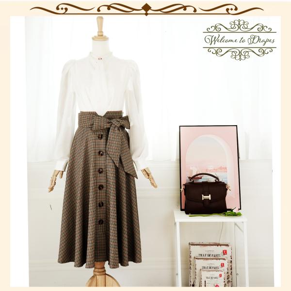 【発売日：2023年10月20日】おすすめポイント　　　　　　　　　　　　　　　　　　　　　　　　　　　　　　　　　　　　　　　　　　        ☆ウエストゴム仕様で、脇にリボンベルト布が挟み込まれているので前後どちらでもお好きな   ...