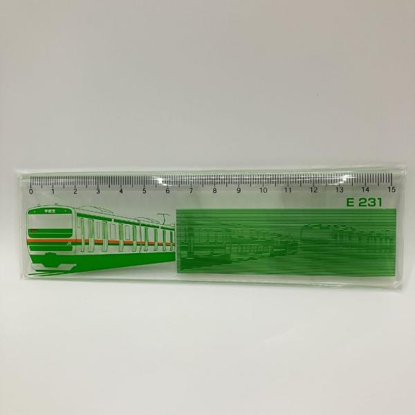 ビニール袋入りサイズ縦5cm×横16cm×厚み3mm電車定規E233/EF5861/D51498/E231角度を変えると絵柄が変わる定規です。幅広い年齢層の方にオススメギフトです。