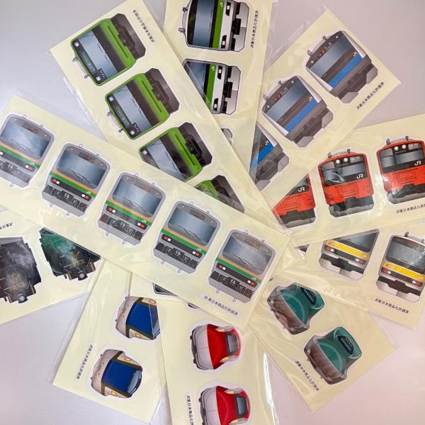 （10枚セット）E231山手線、E235山手線、宇都宮線・高崎線、京浜東北線、中央線、総武線、Ｅ5系、Ｅ6系、Ｅ7系、D51498（ランダム）ひばり、200系、北斗星、D51、Ｅ5系、165系、183系、カシオペア、EF5861、EF818...