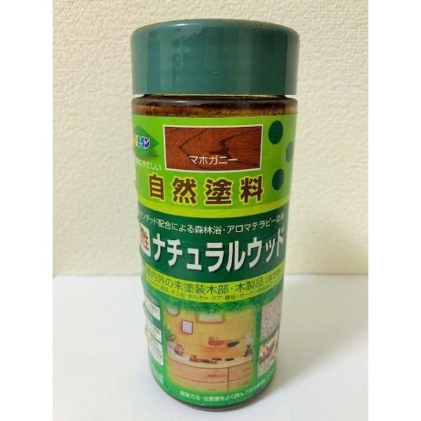 特価品につき瓶に汚れ傷等がございます●商品名アサヒペン　油性　ナチュラルウッド　300ml　マホガニー●商品詳細【塗り面積】 1.8〜2.7m2（畳1.1〜1.6枚分）2回塗り【乾燥時間】 夏季：12時間〜24時間、冬期：1〜2日【用途】・...