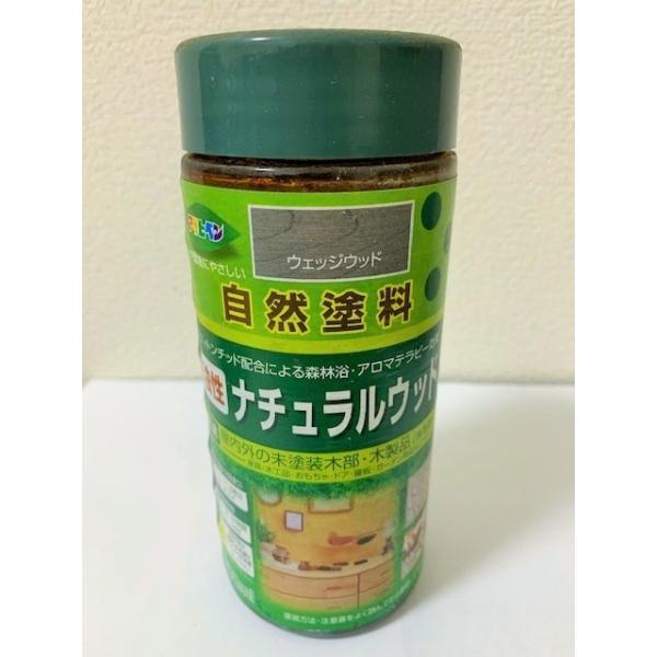 特価品につき瓶に汚れ傷等がございます●商品名アサヒペン　油性　ナチュラルウッド　300ml　ウエッジウッド●商品詳細【塗り面積】 1.8〜2.7m2（畳1.1〜1.6枚分）2回塗り【乾燥時間】 夏季：12時間〜24時間、冬期：1〜2日【用途...