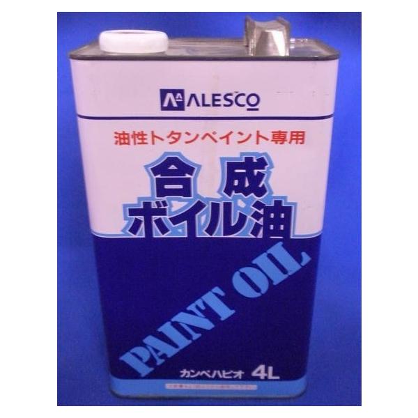 ●商品名 カンペハピオ　合成ボイル油　4Ｌ　油性トタン用塗料専用うすめ液●商品詳細   【特長】油性トタン用塗料のツヤが増し、耐久性が向上します【用途】油性トタン用専用うすめ液【注意事項】※銀色には使用できません変色することがあります※油性...