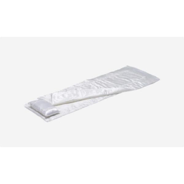 ●商品名棺布団　掛け布団／敷き布団／枕　3点セット●商品詳細   【サイズ】掛け布団…長さ160cm×幅60cm　厚み約1cm敷き布団…長さ160cm×幅50cm　厚み約1cm枕…縦30cm×横37cm　厚み約8cm