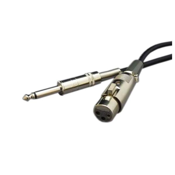 キャノンタイプ・マイクコード■キャノンタイプ・マイクコード■3/11Ｃ-6.3Фモノラルプラグ■S-MVVS 2C×0.3SQソフトマイクシールド線