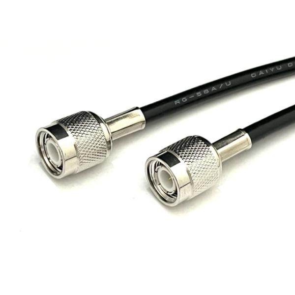 ●TNCプラグ両端付付ケーブル●高周波RG58A/U同軸ケーブル