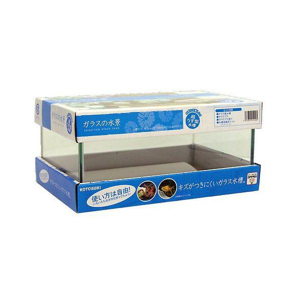 【水槽関連/水槽単体】川や池のせせらぎをお部屋に。水辺の世界をのぞいてみよう！超うす型水槽の登場です！！キズがつきにくいガラス水槽！【仕様】寸法(mm)：W300×D200×H140（7L）ガラス厚：3mm重量：約2.5Kg(水槽のみ)ガラ...