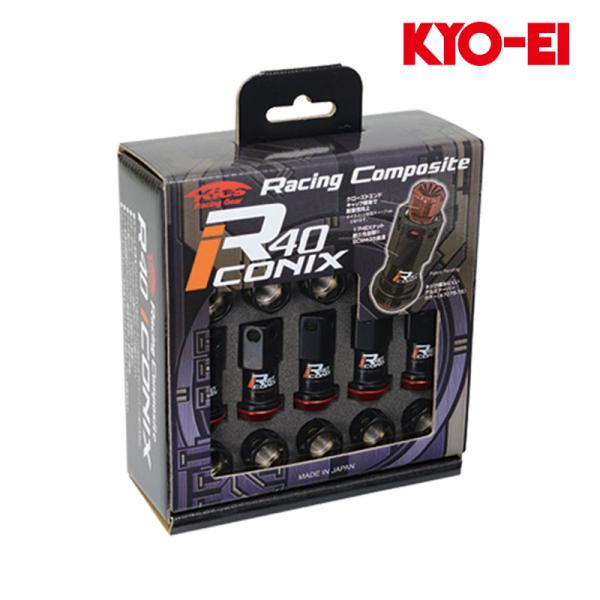 品番: RI-03K*シーマ FGY33 FGDY33 FGNY33 FHY33 ホイールナット レーシングコンポジットR40 アイコニックス M12xP1.25 60°テーパー座 17HEX KYO-EI KYOEI 協永 協栄下記商品お...