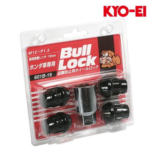 品番: 601B-19デリカD5 CV1W CV2W CV4W CV5W ホイールナット ロックナット M12xP1.5 60°テーパー座 19HEX 袋ナット 盗難防止 ブルロック BULL LOCK KYO-EI KYOEI 協永 協栄...