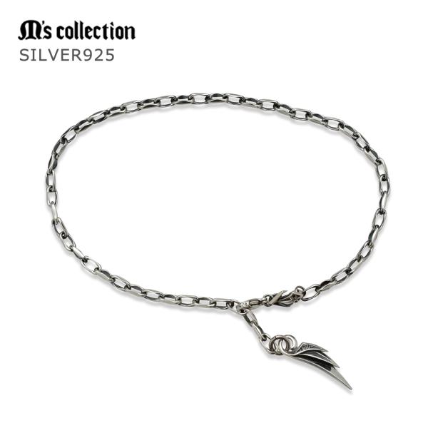 XX-014/M’s collection ANKLET &amp; BRACELETテンタクルスシリーズのウイング2WAYアンクレット(ブレスレット)。彫りによるデザインと突き刺さる程鋭いウイングの形状はテンタクルスの特徴です。■素材：S...