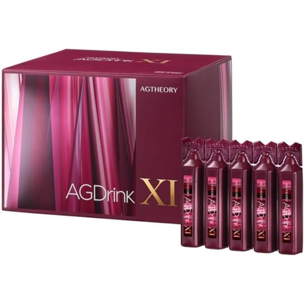 発売日：2025年4月28日（月）商品名 アクシージア エイジーセオリー AGドリンクXI／AXXZIA AGTHEORY AGDrink XI (30 Packets x 25mL)内容量 1箱 6パック・25mL×30本（1パック・25...