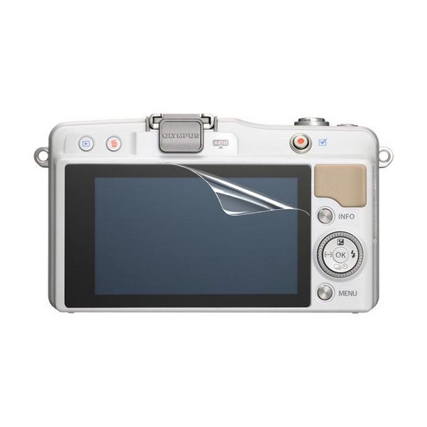 対応機種 :OLYMPUS PEN mini E-PM2/E-PM1種類：高光沢タイプ素材:ポリカーボーネット樹脂生産元：中国パッケージ内容：保護フィルム*1枚＋クリーニングクロス*1枚＋ホコリ取りシート*1枚＋気泡抜きヘラ*1枚 ※パッケ...