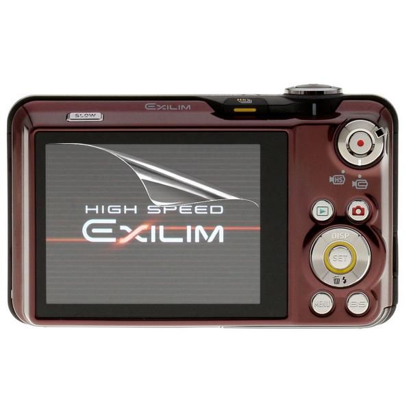 対応機種 :Casio EXILIM EX-FC150種類：高光沢タイプ素材:ポリカーボーネット樹脂生産元：中国パッケージ内容：保護フィルム*1枚＋クリーニングクロス*1枚＋ホコリ取りシート*1枚＋気泡抜きヘラ*1枚 ※パッケージのデザイン...