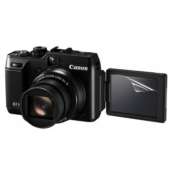 対応機種 :Canon PowerShot G1X Mark II種類：高光沢タイプ素材:ポリカーボーネット樹脂生産元：中国パッケージ内容：保護フィルム*1枚＋クリーニングクロス*1枚＋ホコリ取りシート*1枚＋気泡抜きヘラ*1枚 ※パッケー...