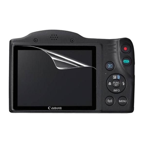 対応機種 :Canon PowerShot SX430 IS / SX420 IS種類：高光沢タイプ素材:ポリカーボーネット樹脂生産元：中国パッケージ内容：保護フィルム*1枚＋クリーニングクロス*1枚＋ホコリ取りシート*1枚＋気泡抜きヘラ*...