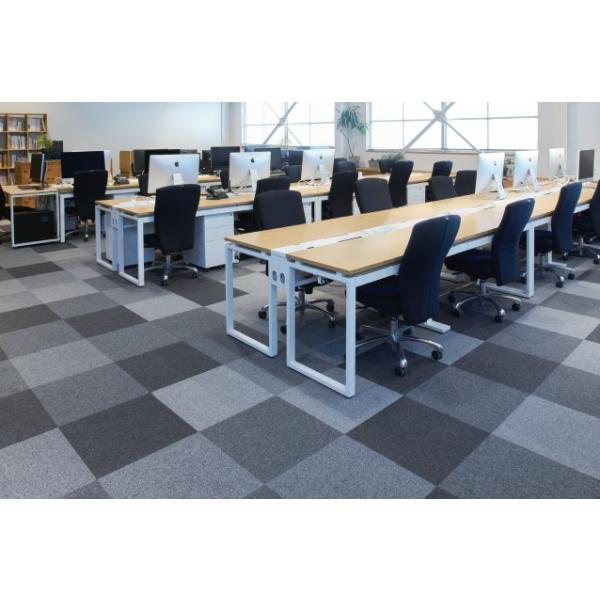 床を彩る42色のカラーバリエーション【材料区分】カーペットタイル（ループパイル）【寸法】6.5mm（厚さ）X500mmX500mm【梱包】1ケース16枚入りこの商品は法人のお客様限定販売品です。お申し込みの際、企業名を併記願います。【発送情...