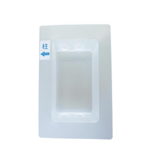 品番：K-BARBS材質：ポリプロピレン規格寸法：（高）210mm（幅）134mm（奥行）40mm色調：ナチュラル入数：100個入り/ケースコンセント周りの気密処理に最適です。こだわり形状で気密性が高く 、簡単・確実に施工できます。【発送情...