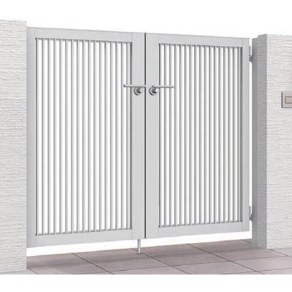 【商品情報】シリーズ：開き門扉AB仕様：両開き 埋込使用 サイズ：呼称06-12 扉寸法W1200(600+600)×H1200mm【シリーズ情報】スタンダードに、ワンランク上のクオリティを。スタンダードにさらなる進化をもたらすために、デザ...