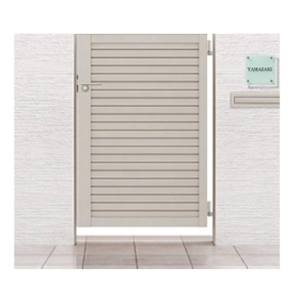 【商品情報】シリーズ：開き門扉AB仕様：片開き 柱使用 サイズ：呼称08-12 扉寸法W800×H1200mm【シリーズ情報】スタンダードに、ワンランク上のクオリティを。スタンダードにさらなる進化をもたらすために、デザイン性と機能性をアップ...