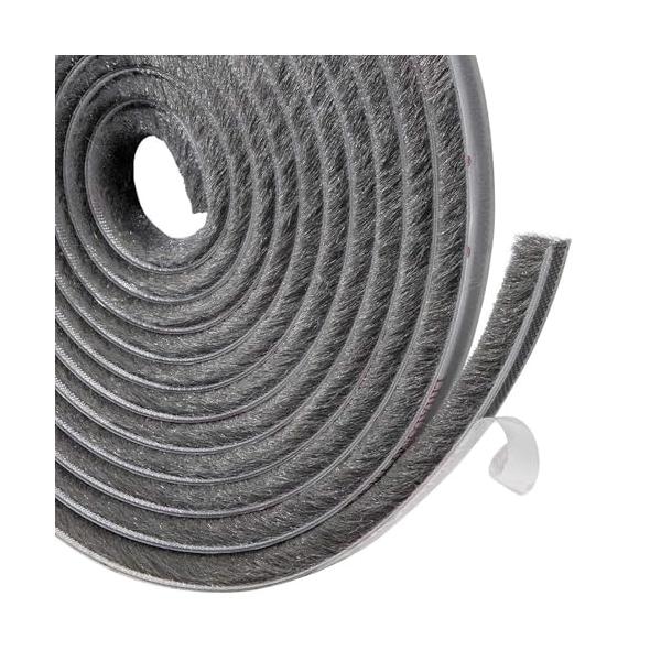 【パッケージ内容】： 超ロングサイズ 10ｍ×7mm×12mm【優れた耐久性】：粘着力が良く、剥がしにくく、高密度な毛足で弾性も富んでいてドアや，摩擦に強く、復元力にも優れているので長い間に安定した性能を保ちます。【隙間防音対策 】：隙間防...