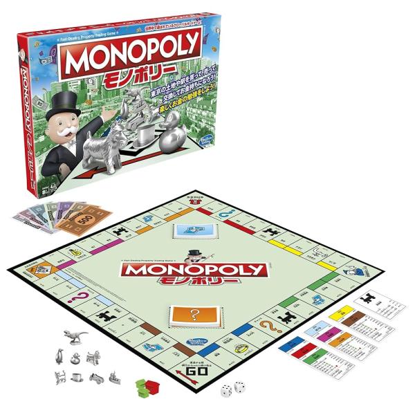 「商品情報」商品紹介おなじみのボードゲーム、人気「モノポリー」が、東京の地名になって登場! 銀座、原宿、表参道、新宿駅、渋谷駅などの土地や駅を買って、売って、交換して、大富豪を目指しましょう! お気に入りのコマを選びマスに配置したら、勝利を...