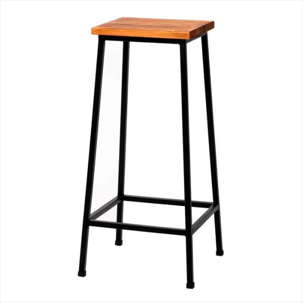 天然木×アイアンの絵になる逸品。アイアン×パイン材に丁寧なオイル仕上げを施したシリーズ「BRICK（ブリック）」から、待望のスツールが登場です。相性抜群の天然木とアイアンの組み合わせは、ヴィンテージ、西海岸、ミッドセンチュリー、レトロモダン...