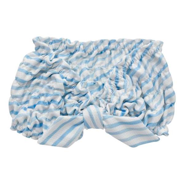 ネッククーラー。ホワイトベースに爽やかなストライプ。軽やかで夏らしい清涼な仕上がりに。さっとつけられてクシュっと感がかわいい。毎年人気のクールアイテム。水で濡らしてしぼってふるだけで首元がひんやり。ゴム入りなので付け外しもとっても簡単。幅広...