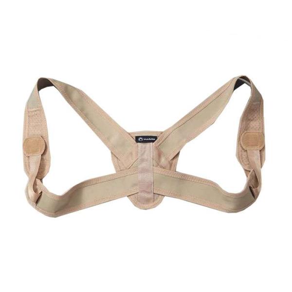 たすき掛けから発想したサポーター！ベルト部が肩を広げ、パッド部が支えることで美姿勢へと導きます。胸椎４・５番部分の三角ゾーンにフィットする薄型パッドには２種類のゴムを内蔵。肩甲骨や背骨を支えます。チタン素材入りのパッドで肩甲骨周りを温め。ベ...