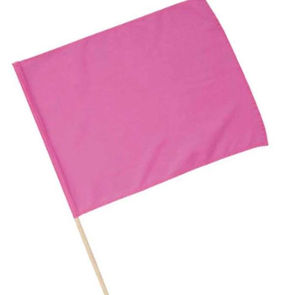 手に持ちやすい小旗。旗を使った踊りや応援、スポーツイベントなどにも最適。■大きさ：旗：410×300ｍｍ、棒：Φ8×450ｍｍ■素材：ポリエステル