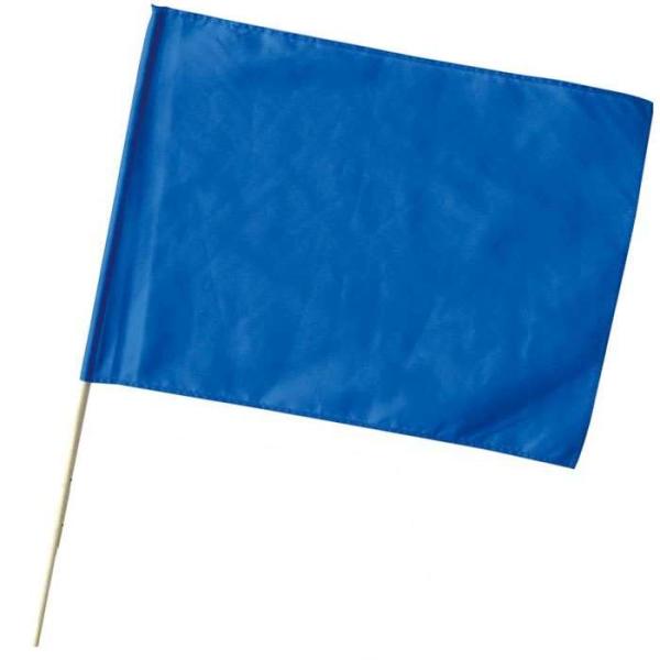 軽量でふりやすい。応援や踊りに最適な大旗。■大きさ：旗：590×440ｍｍ、棒：Φ9×750ｍｍ■素材：ポリエステル100％