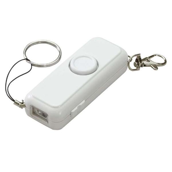 雨や雪にも強い防水設計。ライト：白色LEDライト（300ルーメン以）、音量：90db、連続吹鳴時間（25℃）：150分。夜間も安心な反射ネックストラップ付。