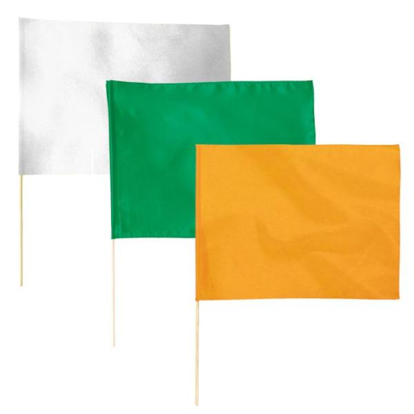 軽量で丈夫。サイズ・色数も豊富なカラーフラッグシリーズ。太くて丈夫な丸棒採用。