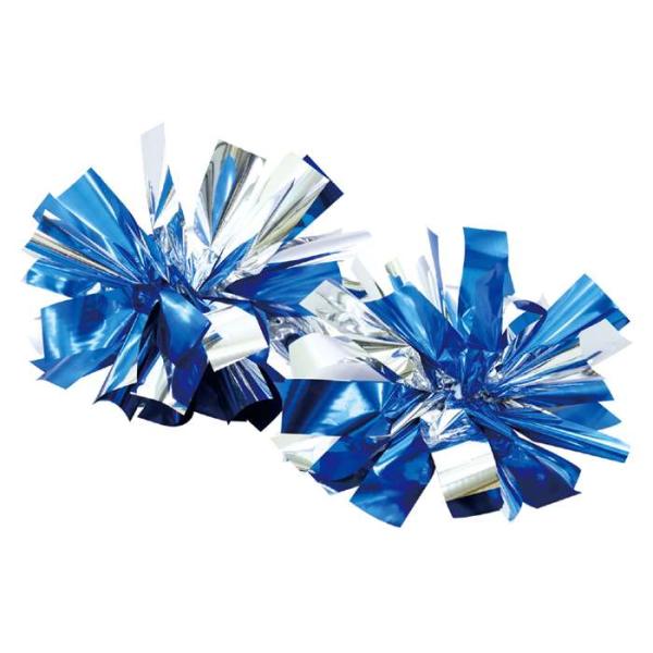 ソフトゴムのついた持ちやすいポンポン。ハンドフリータイプのチアポンポン。幅広で大きく広がる。とっても華やか！柔らかいゴムで痛くならないソフトゴム付。応援、ダンスにぴったり。