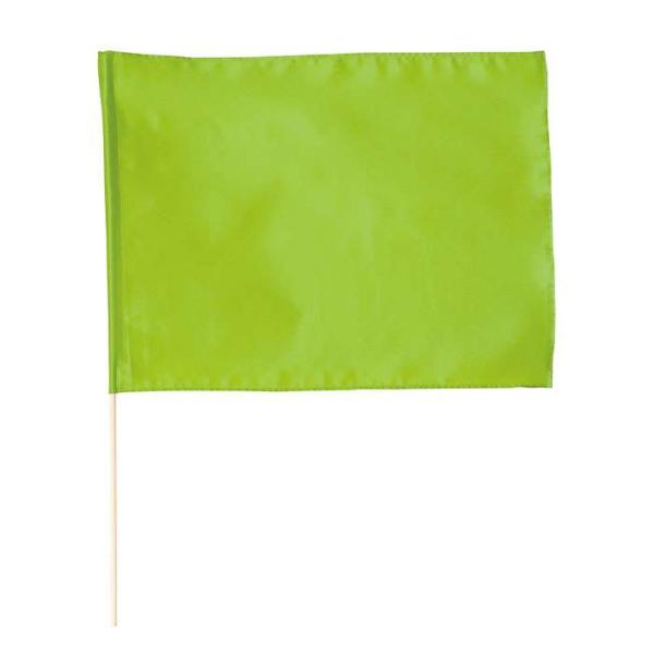 光沢のあるサテン製の大旗。大きさは約59ｘ44ｃｍ。