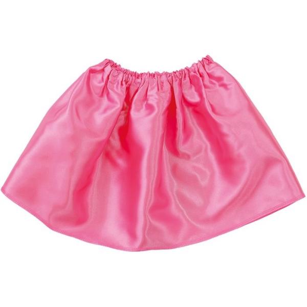 サテン製の光沢のあるスカート！肌触りがよく、光沢のあるサテン製。発表会、運動会、ダンスなどの衣装として大活躍。