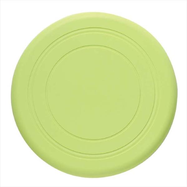 やわらかくて安全なフライングディスクです。軽量なので小さなお子さまでも投げやすく、顔や体に当たってもケガをしにくいため、安心して遊べます。明るい黄緑色で視認性も高く、広場や公園での外遊びはもちろん、レクリエーションや運動遊びにもぴったりです。