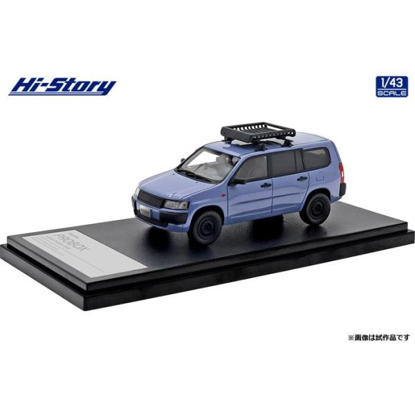 インターアライド（INTERALLIED）｜Hi-Story 1/43 Toyota PROBOX Lift Up Custom (2010) ブルーイッシュグレー。
