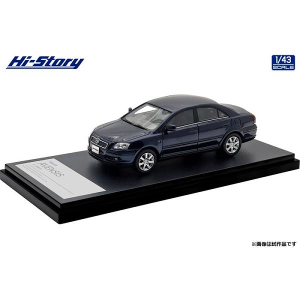 インターアライド（INTERALLIED）｜1/43 Toyota AVENSIS Li (2003) ダークブルーマイカメタリック。