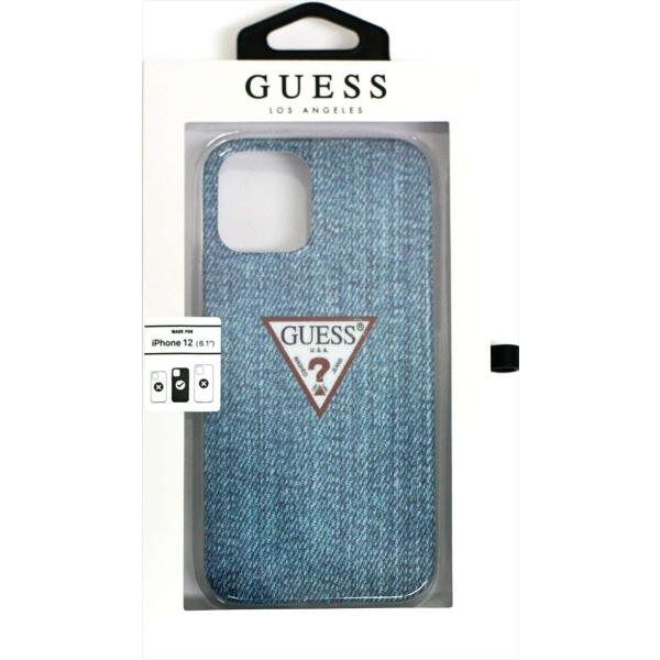 iPhone 12/12 Pro対応。GUESS（ゲス）iPhone12/12 Pro兼用 TPU+PET 背面ケース。