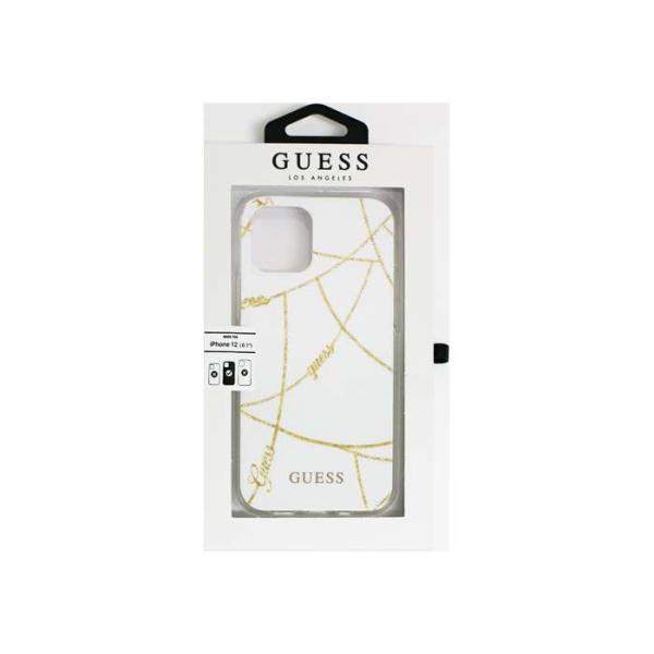 iPhone 12 mini対応。GUESS（ゲス）iPhone12 mini用  TPU+PET 背面ケース。