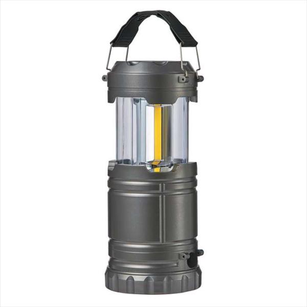 ランタンと懐中電灯の２WAYで活躍するアウトドアライトです。本体の側面にあるLEDライトはランタンとして使い、上部を延ばすだけで点灯します。また、取っ手を付け替えて懐中電灯としても利用可能です。電池式なので電源がない場所でも安心して使えます...