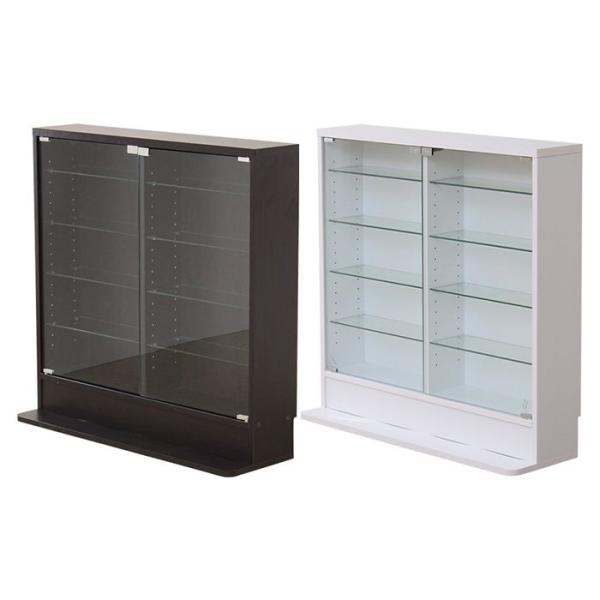 大人気のコレクションラック【-Luke-ルーク】のロータイプ。カラーバリエーションは、ダークブラウン(JAN：4535306121389/品番：CLR-900--DBR)、ホワイト(JAN：4535306121372/品番：CLR-900-...