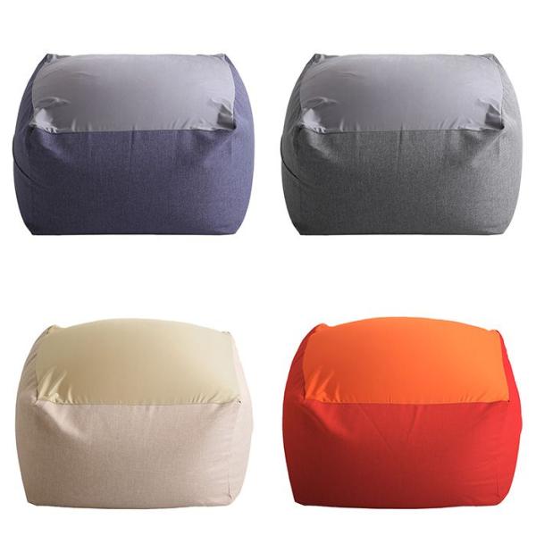 コンパクトなキューブ型の日本製ビーズクッション。カラーバリエーションは、ブルー(JAN：4535306170462/品番：SH-07-GMV-M--BL---LF2)、グレー(JAN：4535306170479/品番：SH-07-GMV-M...