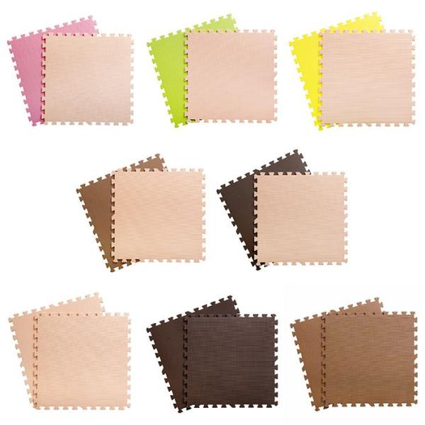 セッティングしやすい大判サイズのジョイントマット32枚タイプ。カラーバリエーションは、ベージュ/ピンク(JAN：4535306173982/品番：JMT-32--BEPK)、ベージュ/グリーン(JAN：4535306174002/品番：JM...