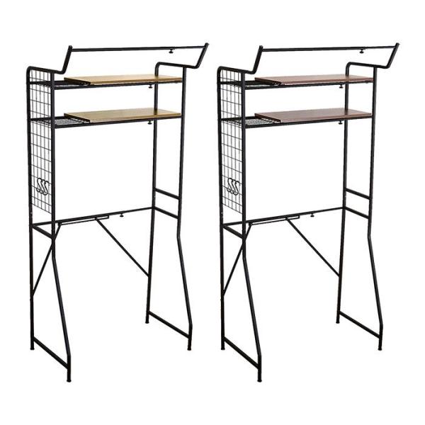 幅は65cmから90cmまで無段階に調整できるので大型洗濯機にも対応できます。カラーバリエーションは、シャビーオーク(JAN：4535306189631/品番：LDR-T--SBO)、ウォールナット(JAN：4535306189648/品番...