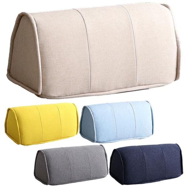 イロとカタチを楽しむ滑り止め付き背もたれクッション単品。カラーバリエーションは、ベージュ(JAN：4535306190576/品番：SH-07-BC--BE)、イエロー(JAN：4535306190569/品番：SH-07-BC--YE)、...