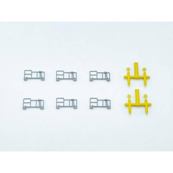 主な使用形式：コキ107。手すりグレー 6個入り / ハンドル 4個入り。